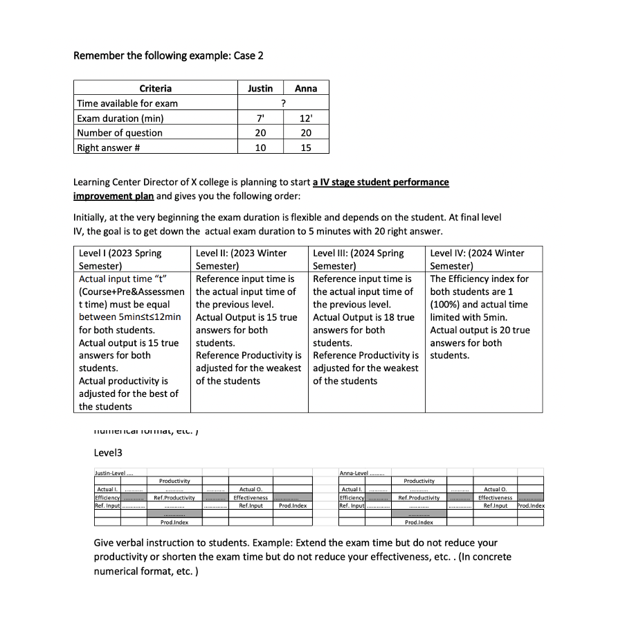 Solved Remember the following example: Case 2 Learning | Chegg.com