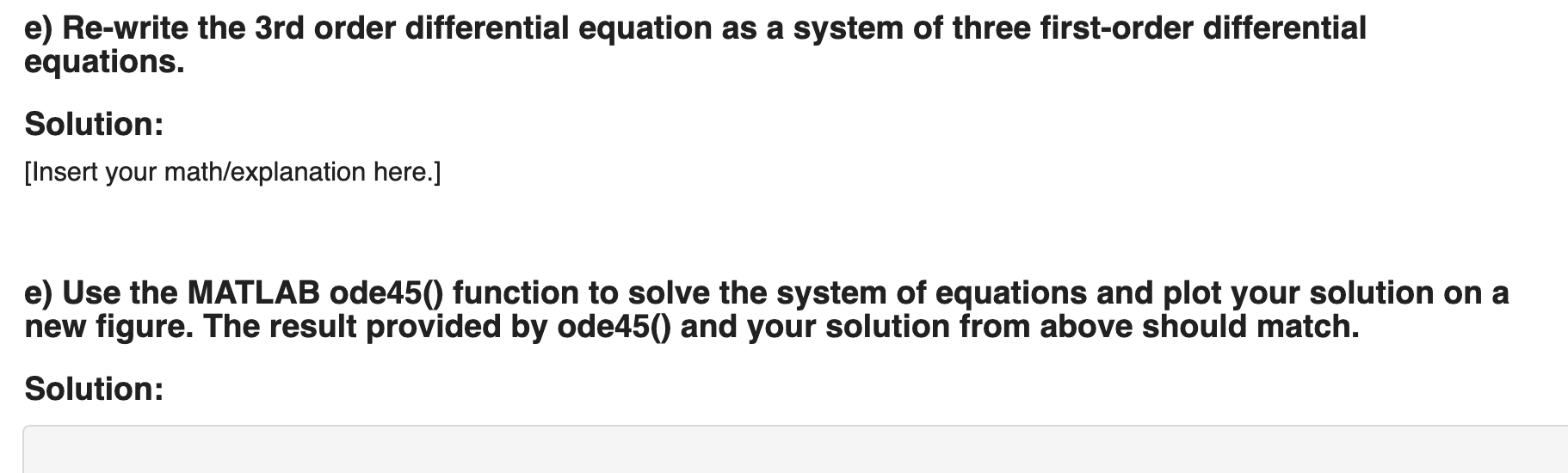 Problem 3: Consider the differential equation | Chegg.com