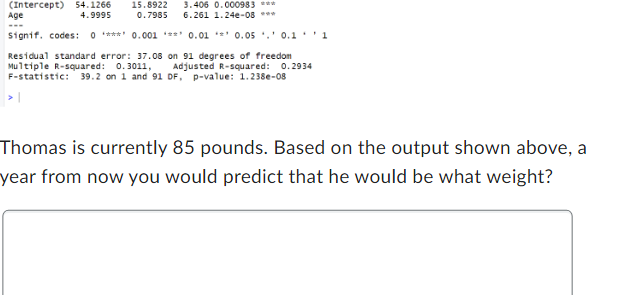 Solved (Intercept) Age | Chegg.com
