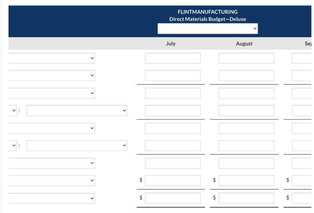 Solved Current Attempt in Progress Flint Manufacturing | Chegg.com