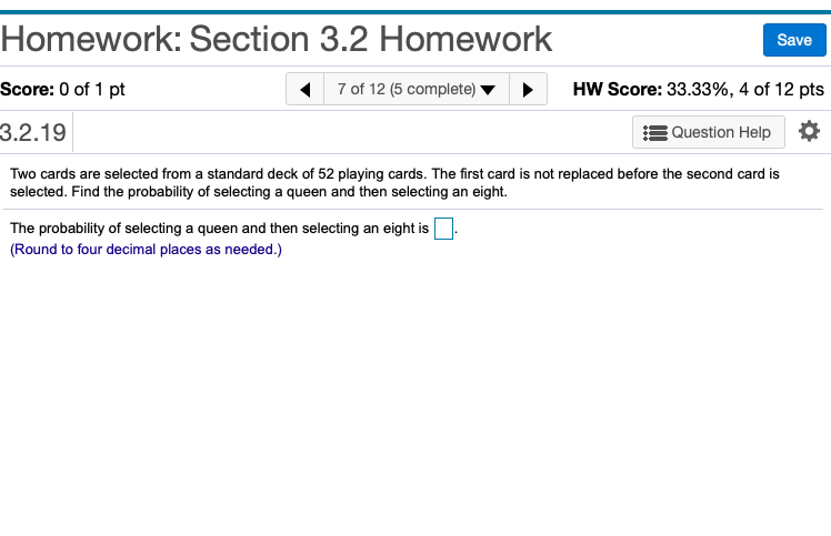 Solved Homework: Section 3.2 Homework Score: 0 of 1 pt | Chegg.com