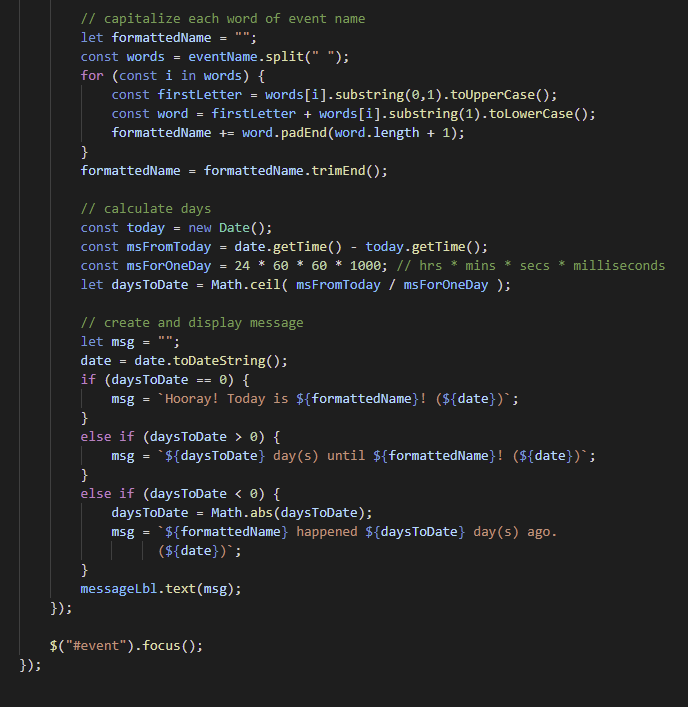 Solved 18 Short exercises for Murach's JavaScript and jQuery | Chegg.com