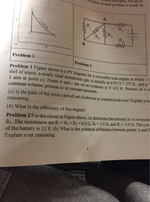 Solved Figure above is a PV diagram for a reversible heat | Chegg.com