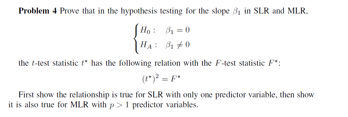 Solved Problem 4 Prove that in the hypothesis testing for | Chegg.com