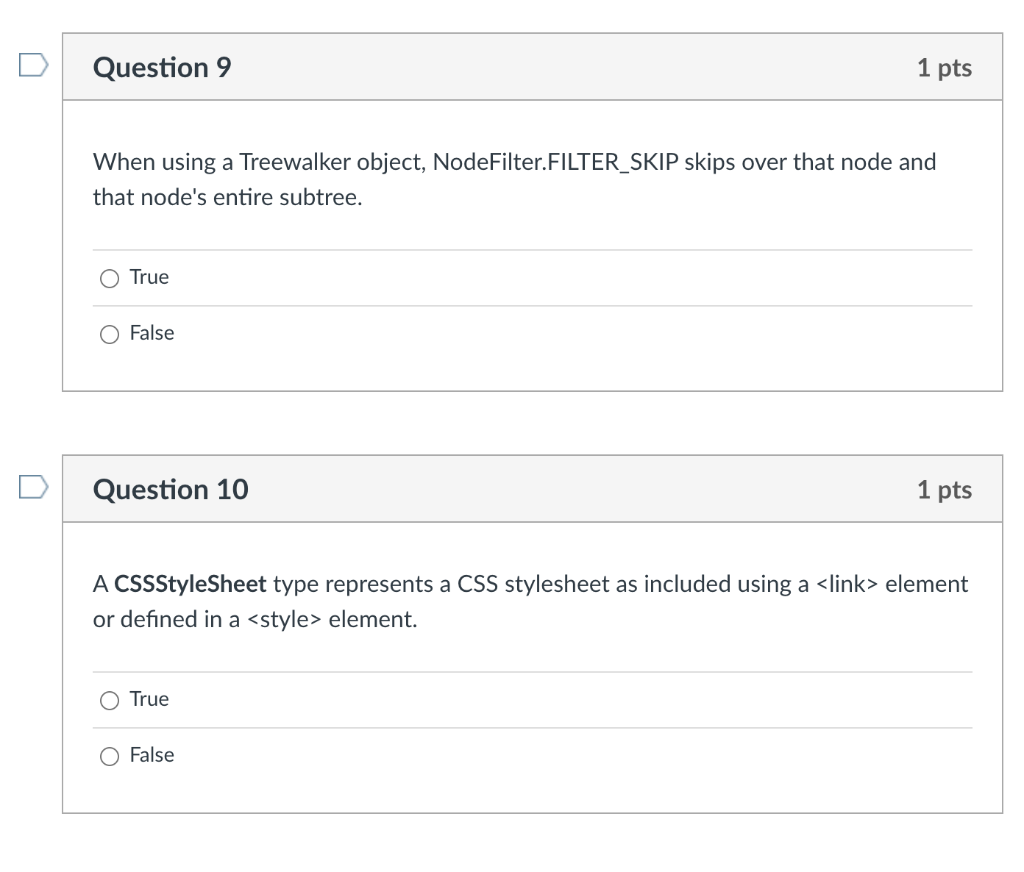Solved When using standard mode or quirks mode, the | Chegg.com