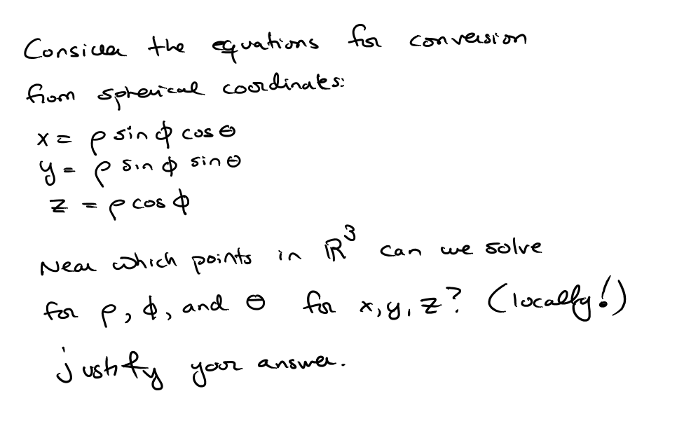 Solved Clarification: For certain (x,y,z) points in R3, it | Chegg.com