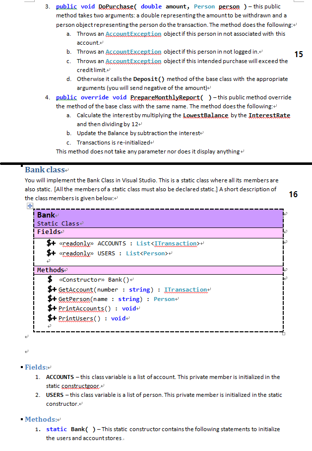 Solved 3 4 Itransaction Interface You Will Implement The Ii