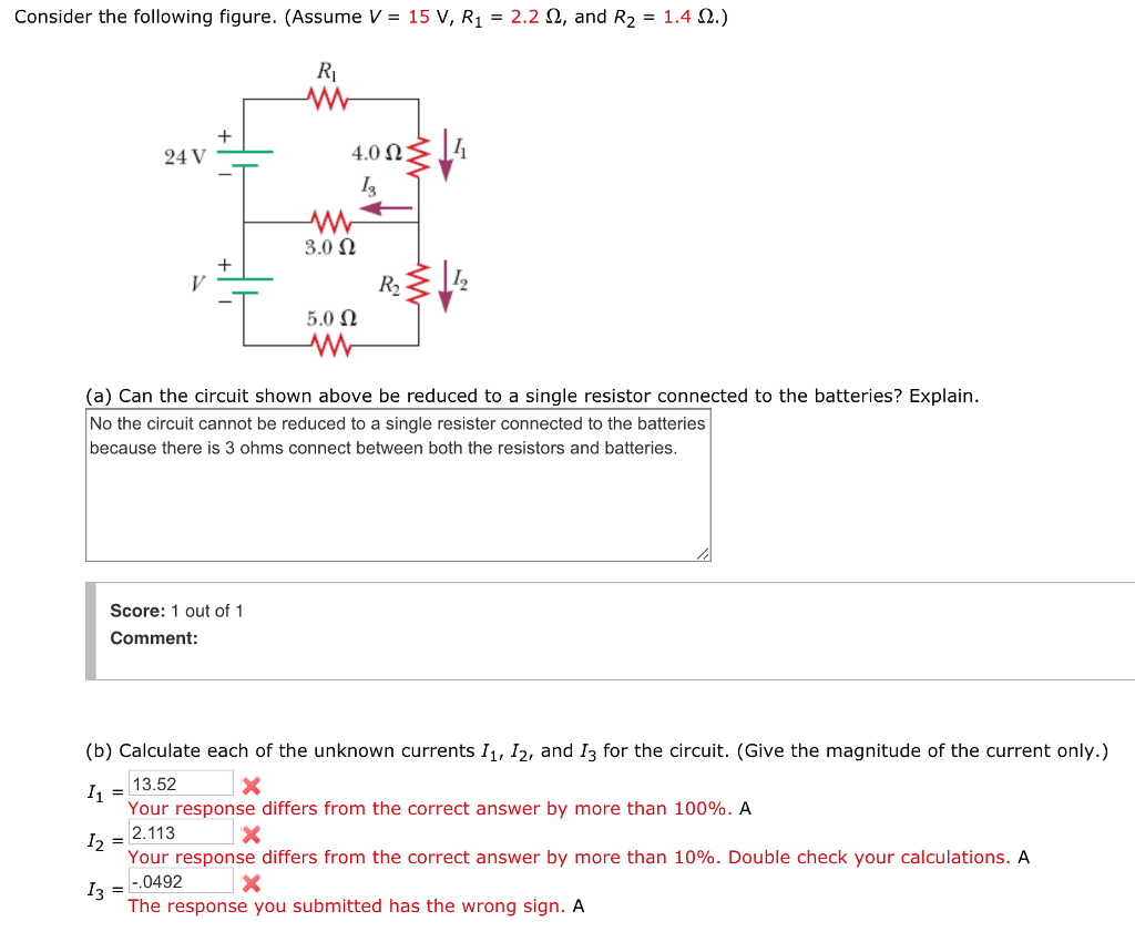 Solved Consider the following figure. (Assume V = 15 V, R1 = | Chegg.com