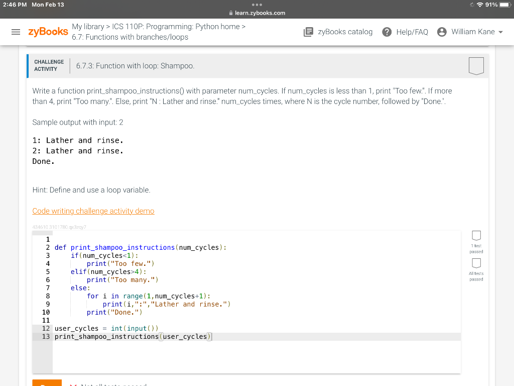 Solved How do I remove the extra white space in my output? | Chegg.com