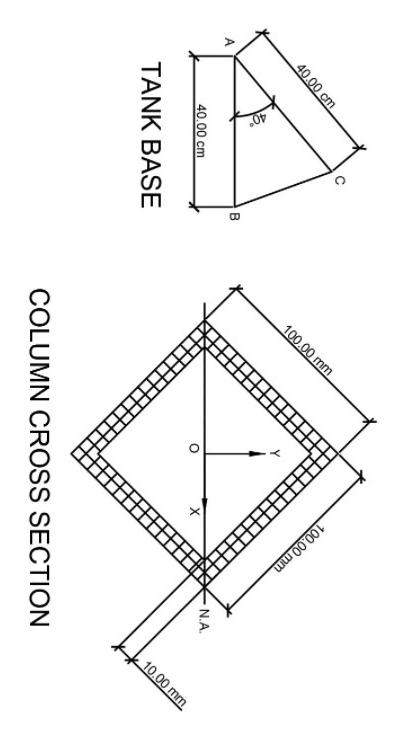 Solved A WATER TANK IN A FORM OF AN IRREGULAR PRISM, IS | Chegg.com