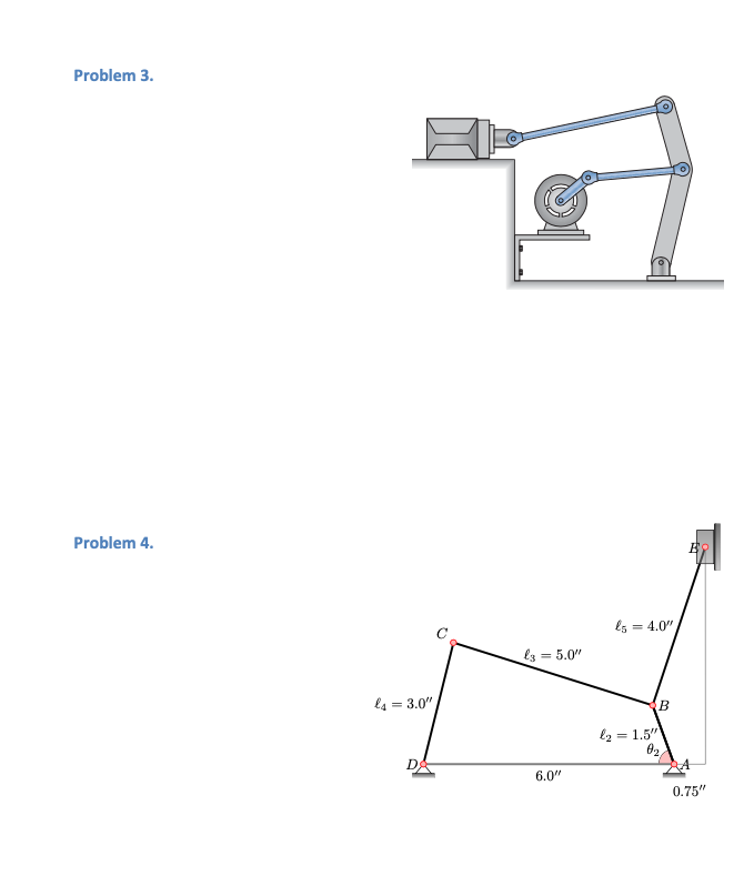 Solved For each mechanism, identify the frame, identify and | Chegg.com