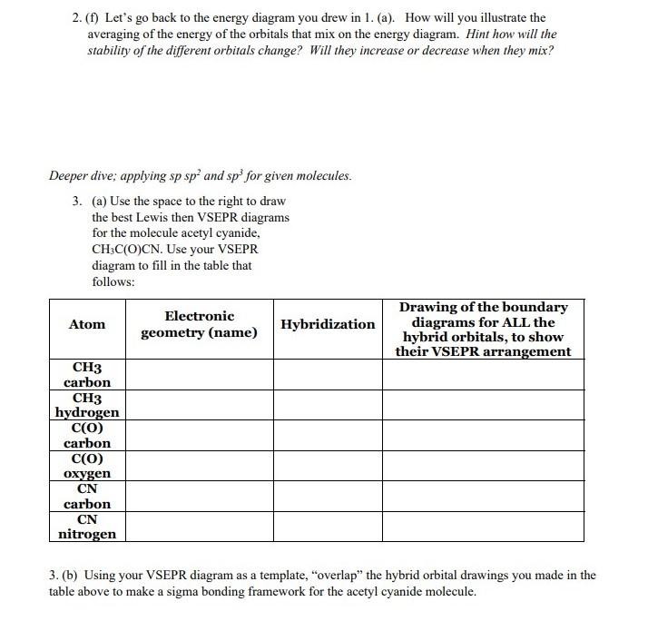 (a) Beginning with elements in row 2 of the periodic | Chegg.com
