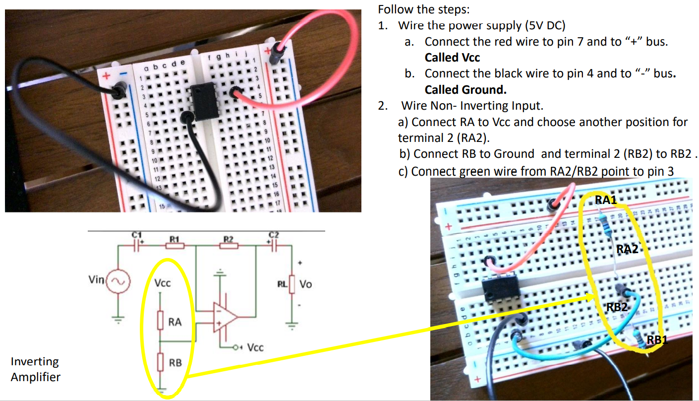 Solved How to wire this Circuit into breadboard using Analog | Chegg.com