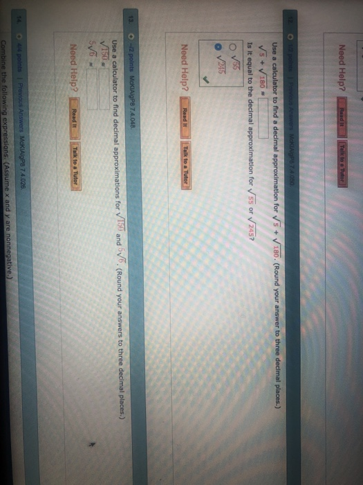 Solved Combine the following expressions. (Assume x is | Chegg.com