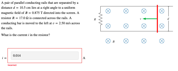 Solved A pair of parallel conducting rails that are | Chegg.com