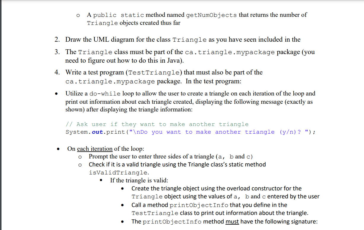 Solved OBJECTIVES Upon successful completion of this | Chegg.com