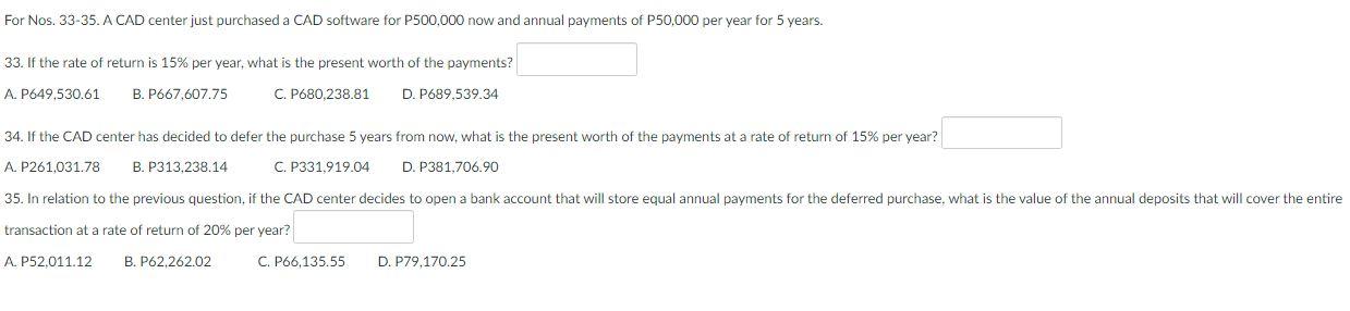 Solved Please answer all questions with complete solutions | Chegg.com