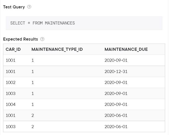 Solved Add a tire change maintenance task for every car and | Chegg.com