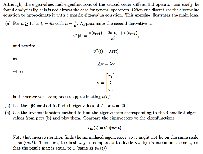 Solved Eigenvalues And Eigenfunctions Of An Integral 