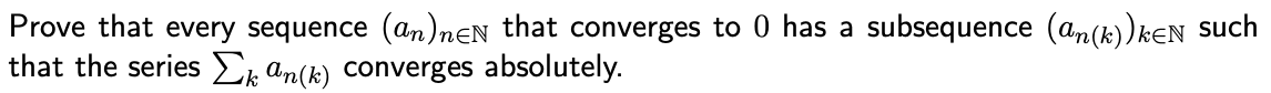 Solved bn=b∈RProve that every sequence (an)n∈N that | Chegg.com