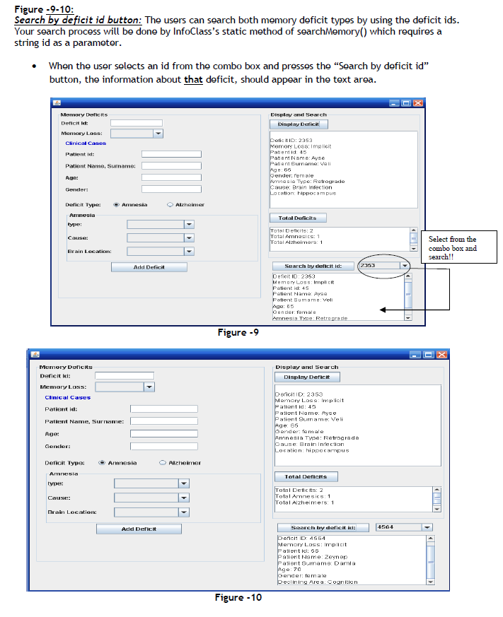 Solved JAVA GUI- OOP Your code structure will be suitable | Chegg.com