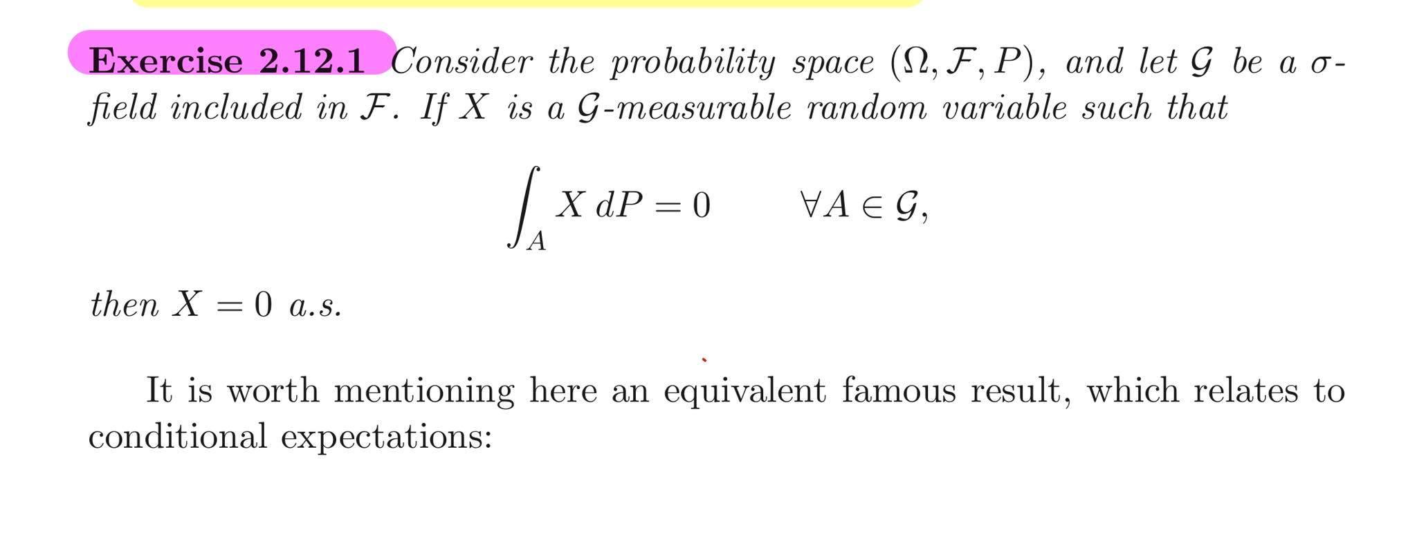 Solved 2.12 Conditional Expectations Let X be a random | Chegg.com