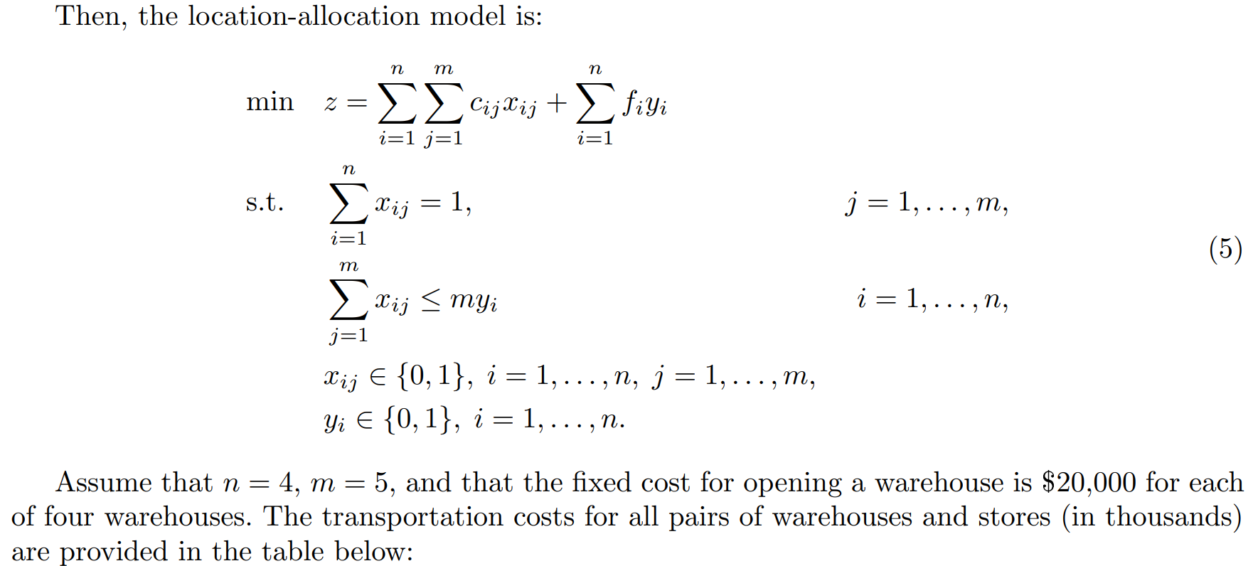 Solved Consider the following integer-linear program which | Chegg.com