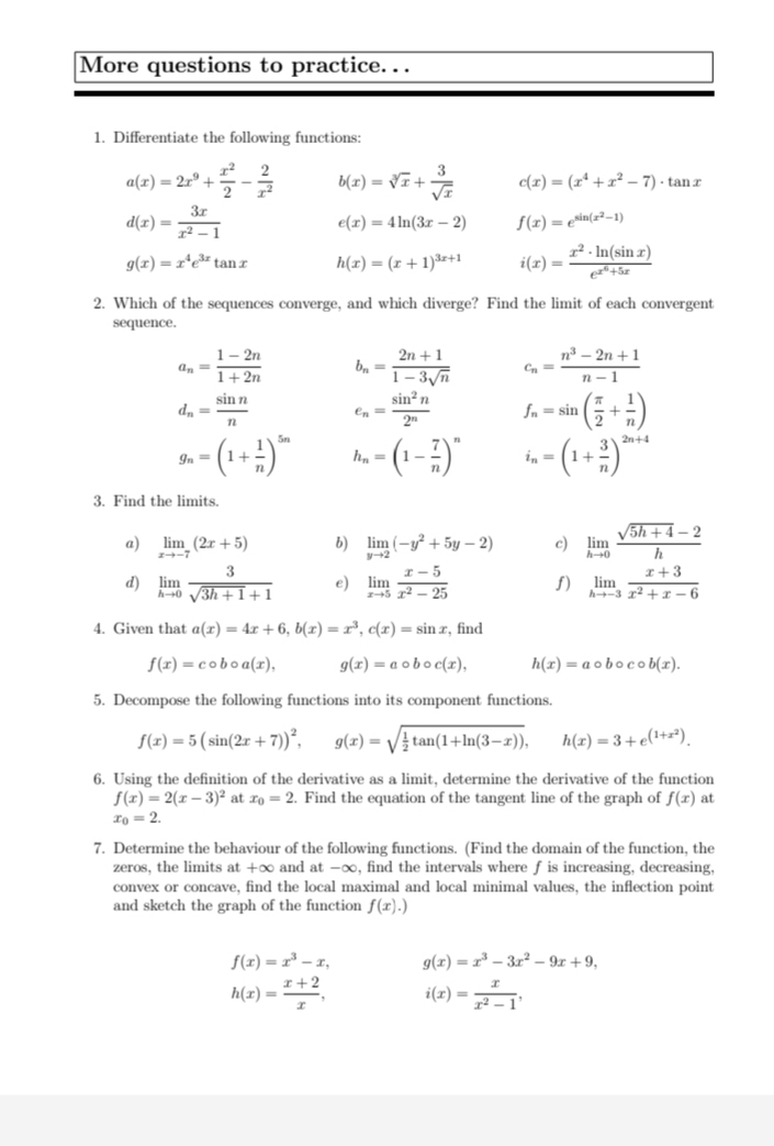 Solved Write only the answers on the worksheet! Use other | Chegg.com