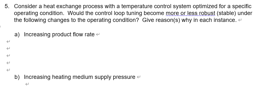 Solved 5. Consider a heat exchange process with a | Chegg.com