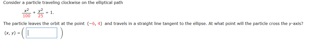 Solved Consider a particle traveling clockwise on the | Chegg.com