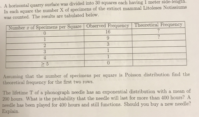 Solved Poisson distribution question and exponential | Chegg.com