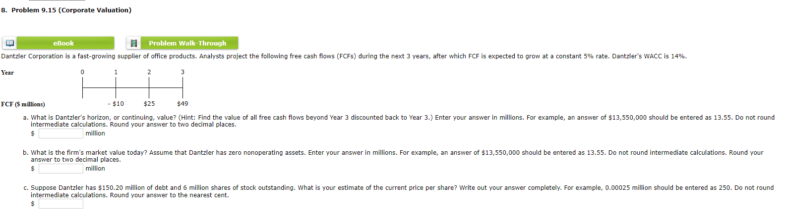Solved please solve all three problems with work | Chegg.com