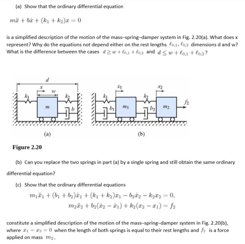 Solved (a) Show that the ordinary differential equation is a | Chegg.com