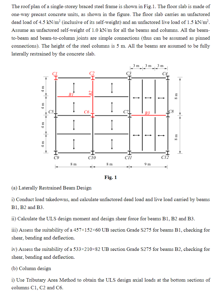Solved Please Answer PART a iii) ONWARDS B ii) Use steel | Chegg.com