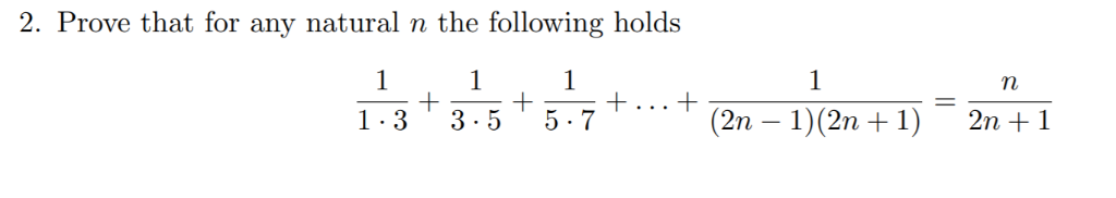 Solved 2. Prove that for any natural n the following holds 3 | Chegg.com
