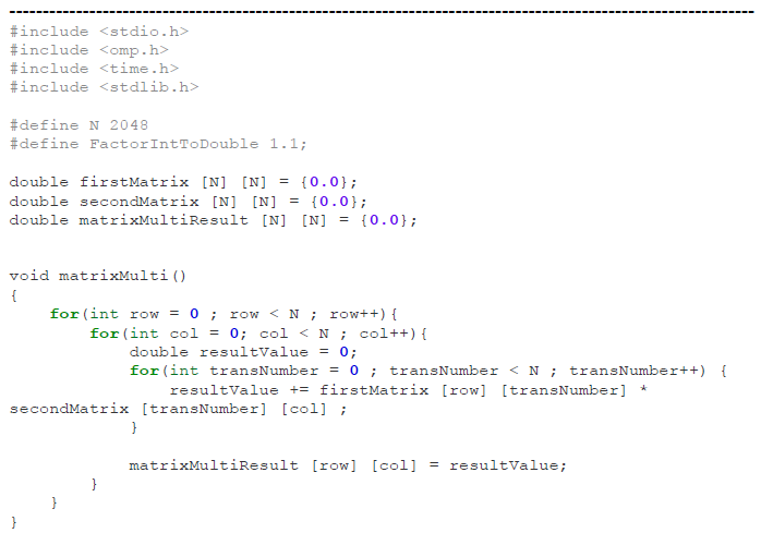 Solved The following code implements multiplication of two | Chegg.com