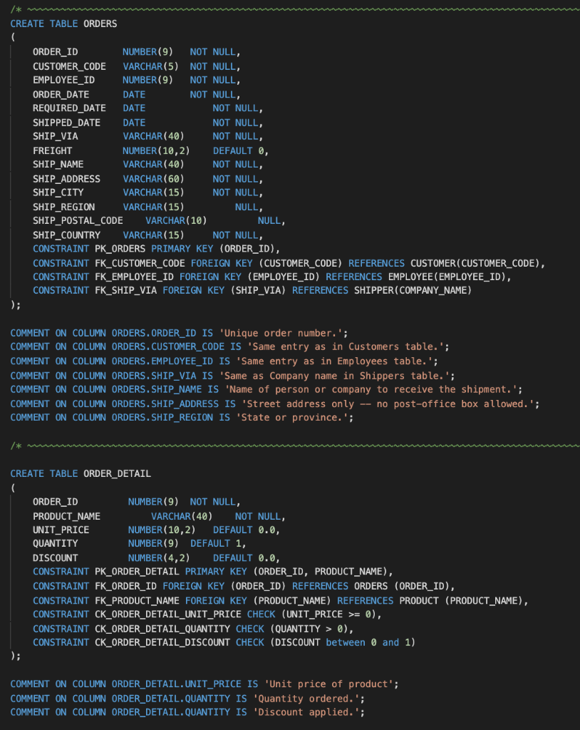 Solved Tasks Task 1 (1 mark) Implementation a database | Chegg.com