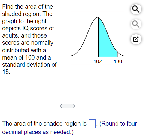 Solved Find the area of the shaded region. The graph to the | Chegg.com