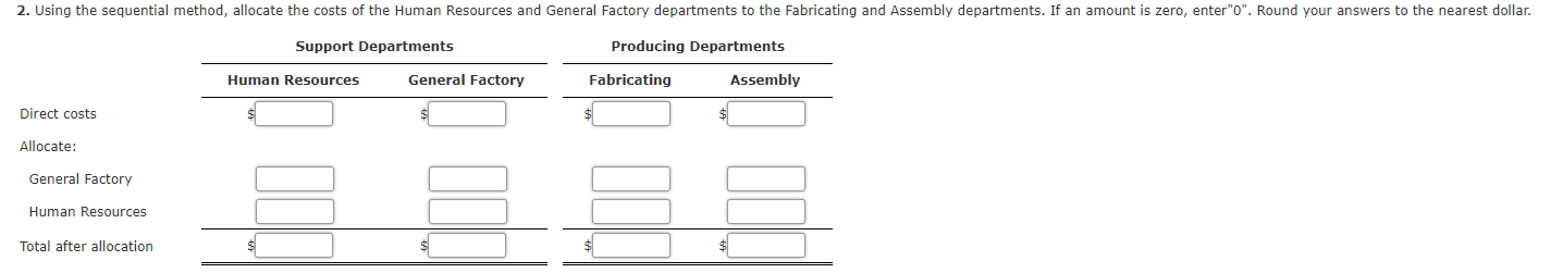 Solved Valron Company has two support departments, Human | Chegg.com
