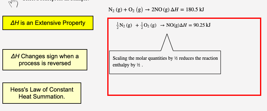 Solved Part A Click the AH is an Extensive Property button | Chegg.com