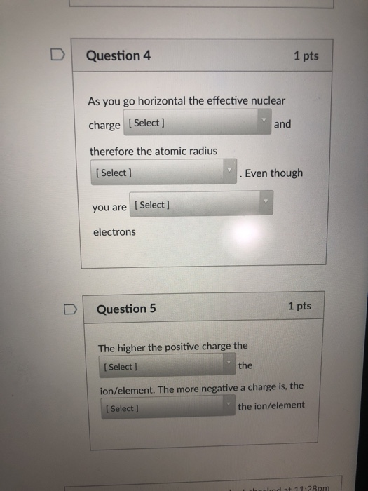 Solved DQuestion 4 1 pts As you go horizontal the effective | Chegg.com