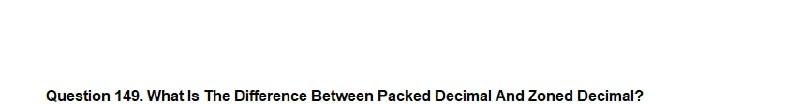 Solved Question 149. What Is The Difference Between Packed | Chegg.com