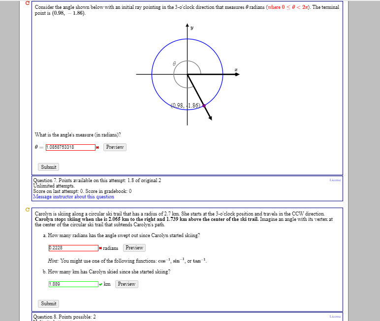 Solved Consider the angle shown below with an initial ray | Chegg.com