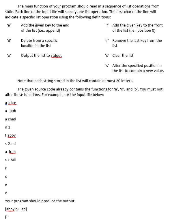 Solved Write the code for the following additional linked | Chegg.com