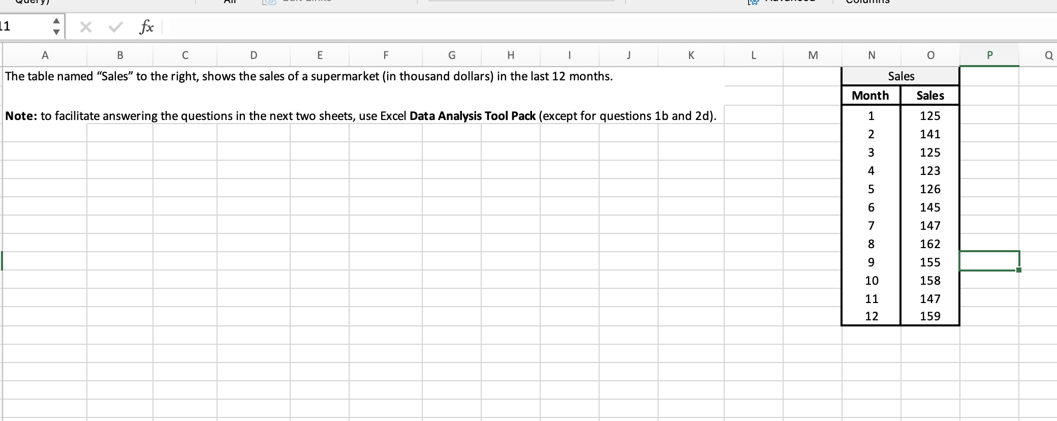 Solved Please answer using excel data analysis toolpack with | Chegg.com Solved Please answer using excel data analysis toolpack with | Chegg.com