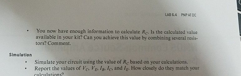 Solved PART 3: DIODE-CONNECTED PNP Consider the circuit | Chegg.com