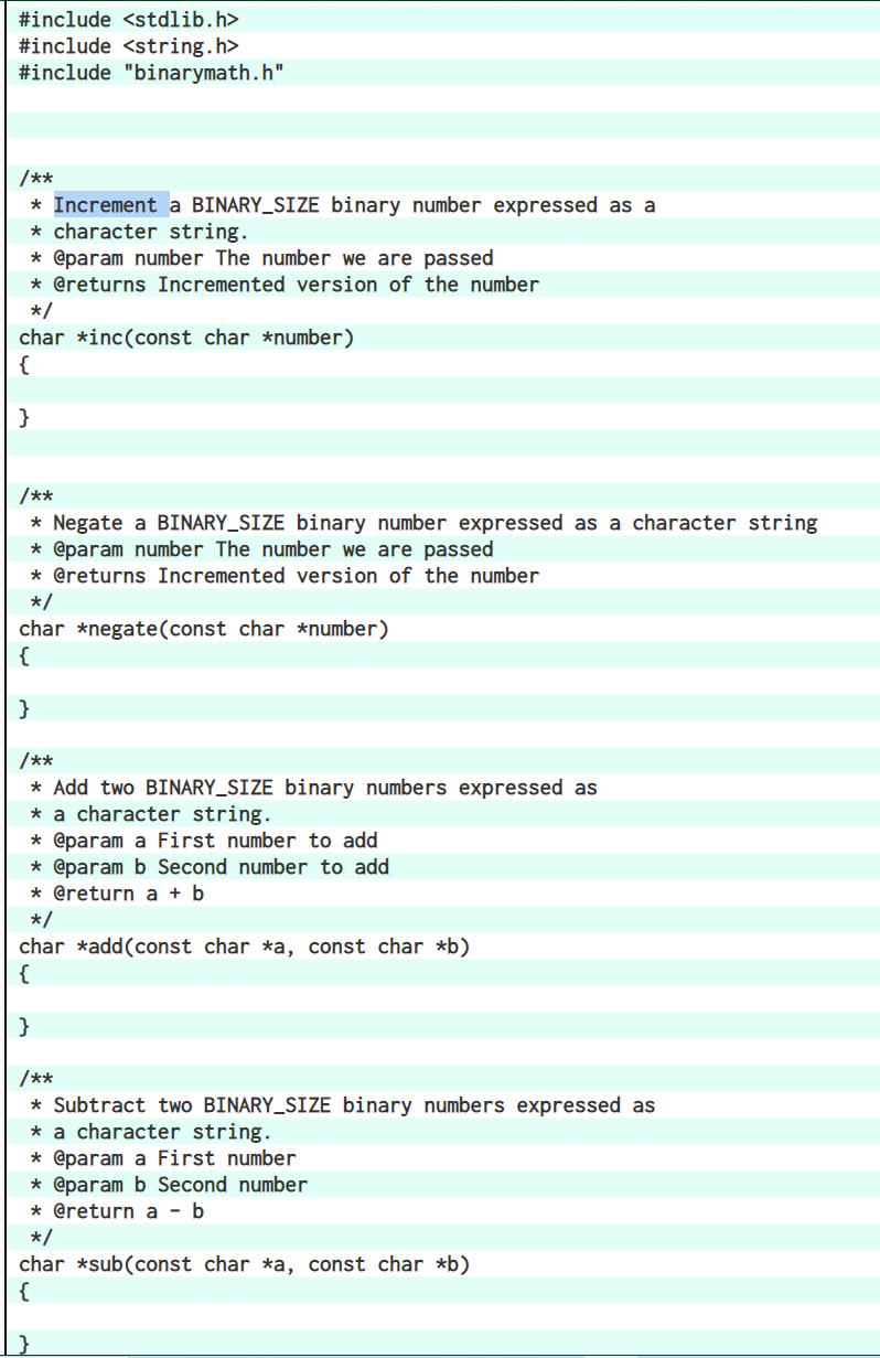 Solved * This function ensures the test values are the | Chegg.com