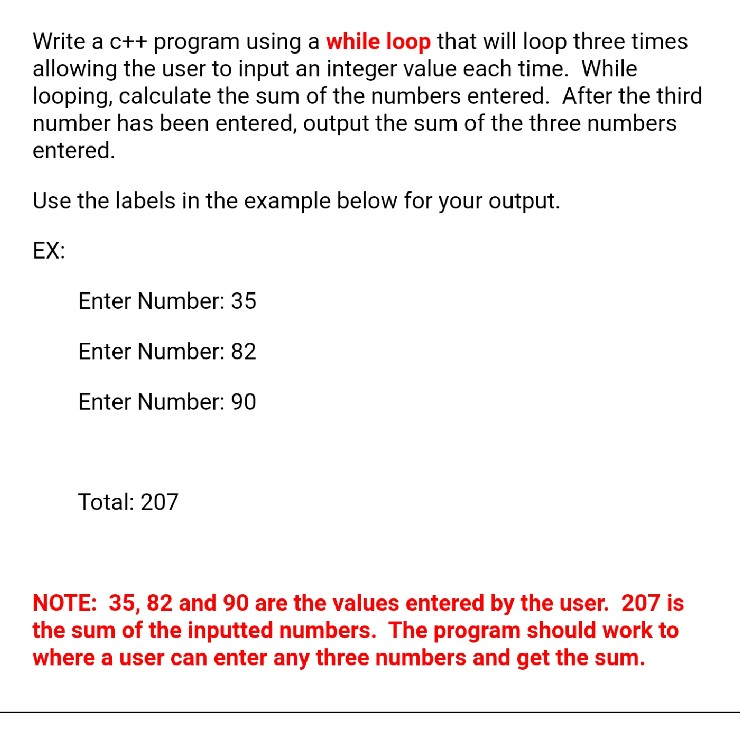 Solved Write A C Program Using A For Loop That Will Loop 6701