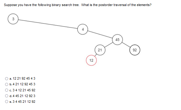 Solved Suppose you have the following binary search tree. | Chegg.com
