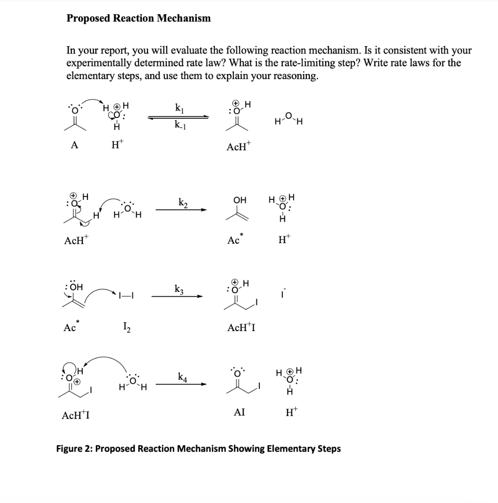 Solved Evaluate the reaction mechanism in Figure 2. Is it | Chegg.com